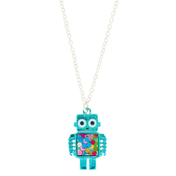 Jewelry | Robot Pendant Necklace | Poshmark